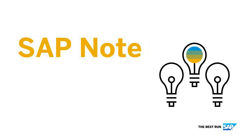 Notas de SAP – ¿Qué son las notas de SAP? – Jorge Ocampos