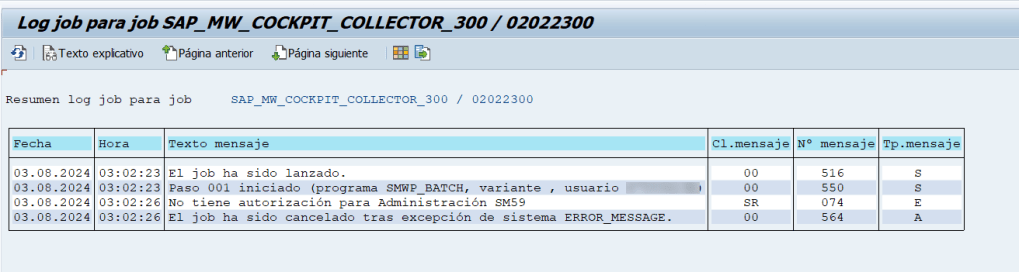 Errores en SAP – Logs del sistema – Jorge Ocampos