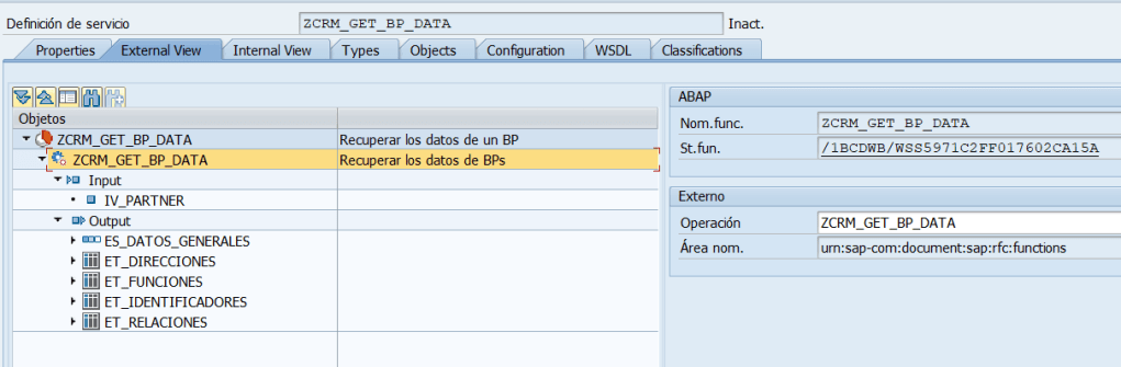 Servicios Web SOAP en SAP – Publicar un servicio SOAP – Jorge Ocampos